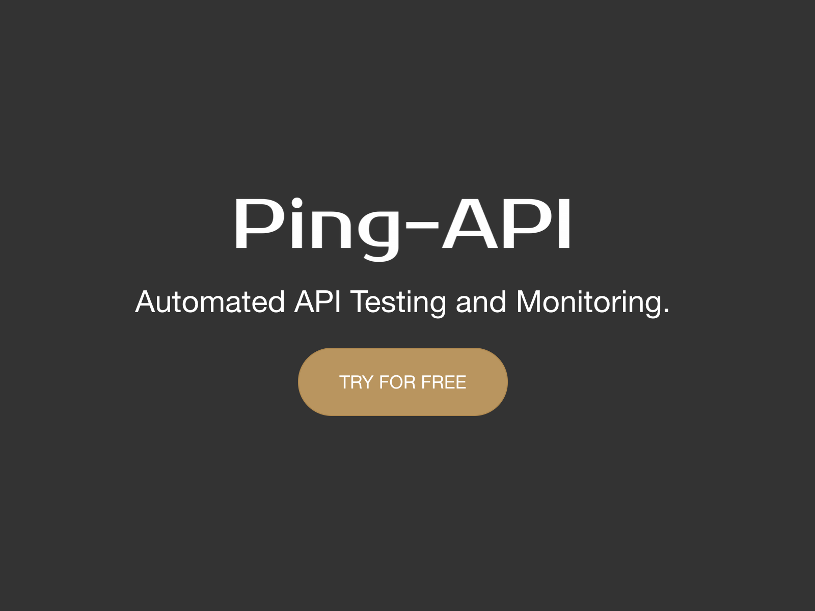 Documentation - Ping-API